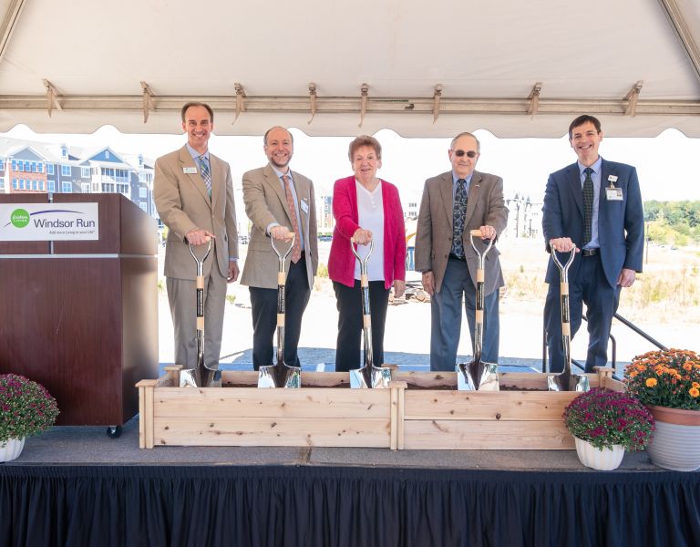 Windsor Run Continuing Care Neighborhood Groundbreaking Ceremony ...