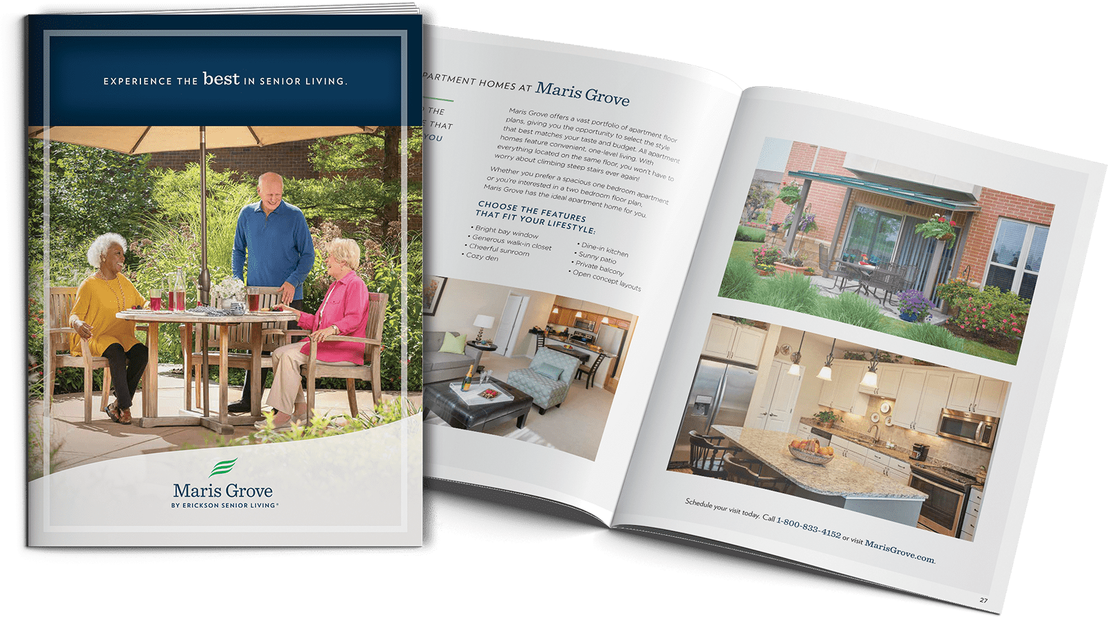 Senior Living Community Amenities at Maris Grove in Glen Mills, PA